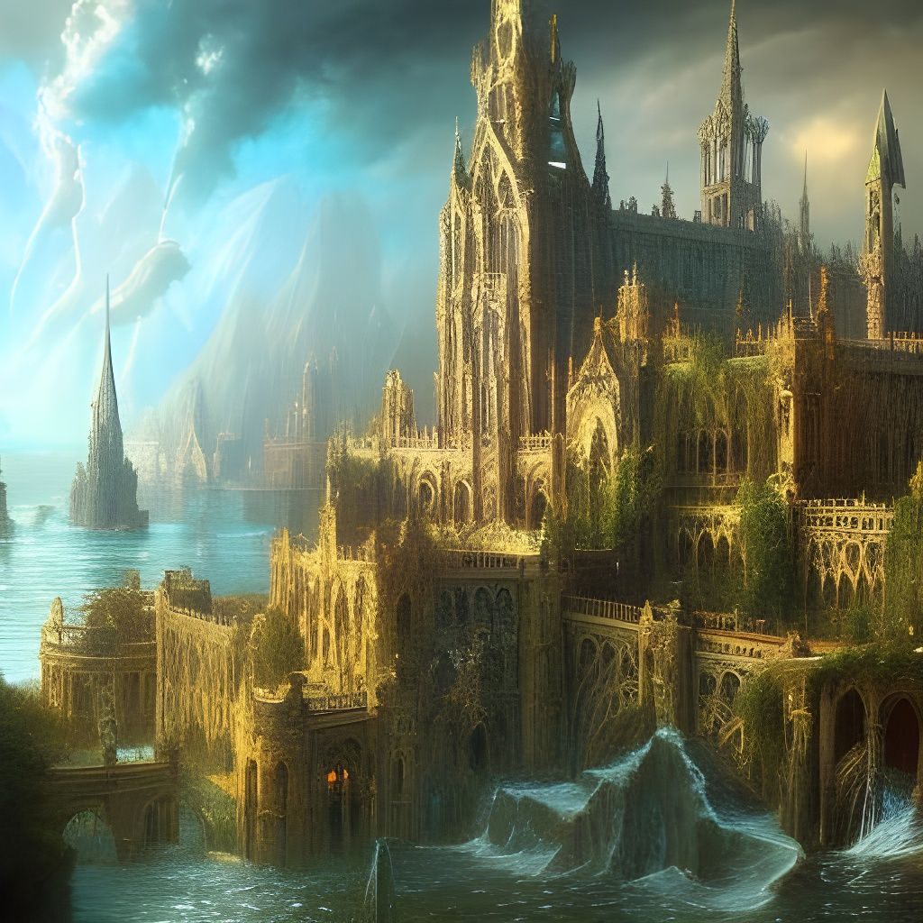 By the Sea - AI Generated Artwork - NightCafe Creator