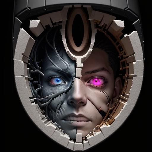 Mind down the drain - AI Generated Artwork - NightCafe Creator