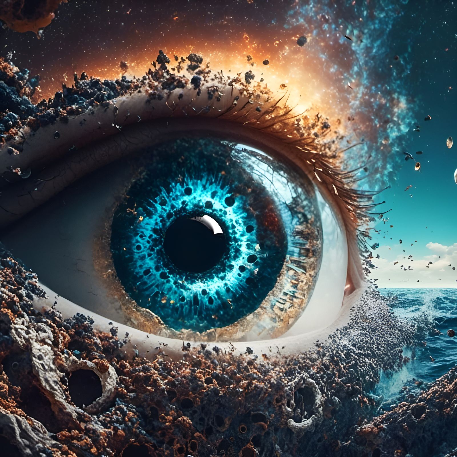 Distorted vision - AI Generated Artwork - NightCafe Creator