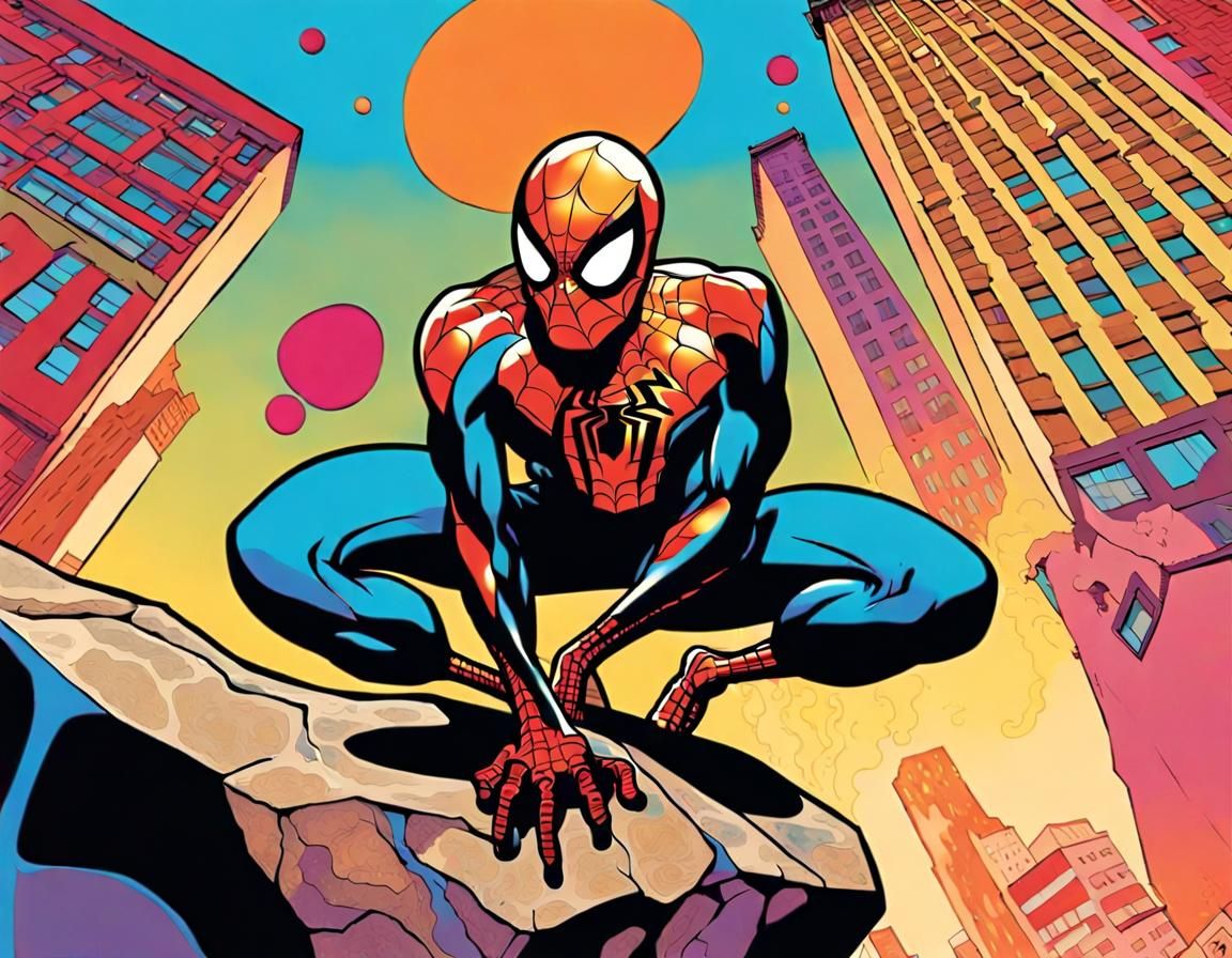 Spider-Man wondering if the world has gone mad, or if someone is just ...