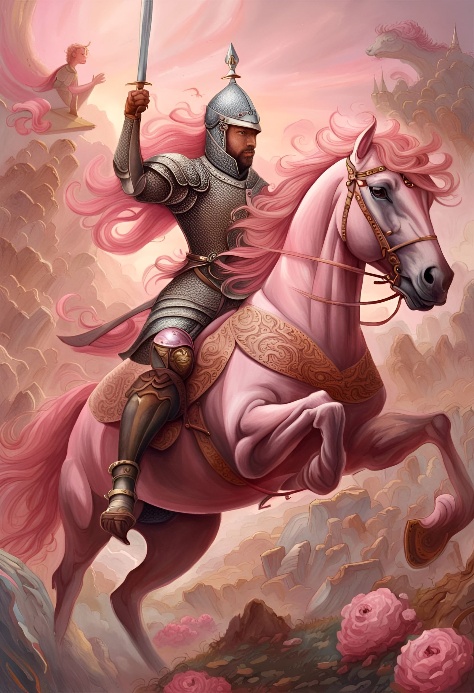 Lancelot 🗡️🐎 - AI Generated Artwork - NightCafe Creator