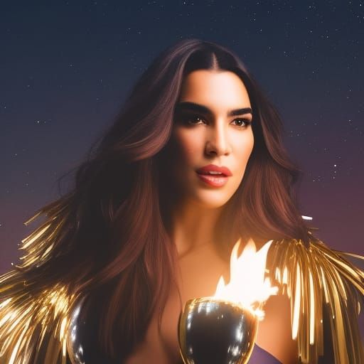Dua Lipa - AI Generated Artwork - NightCafe Creator