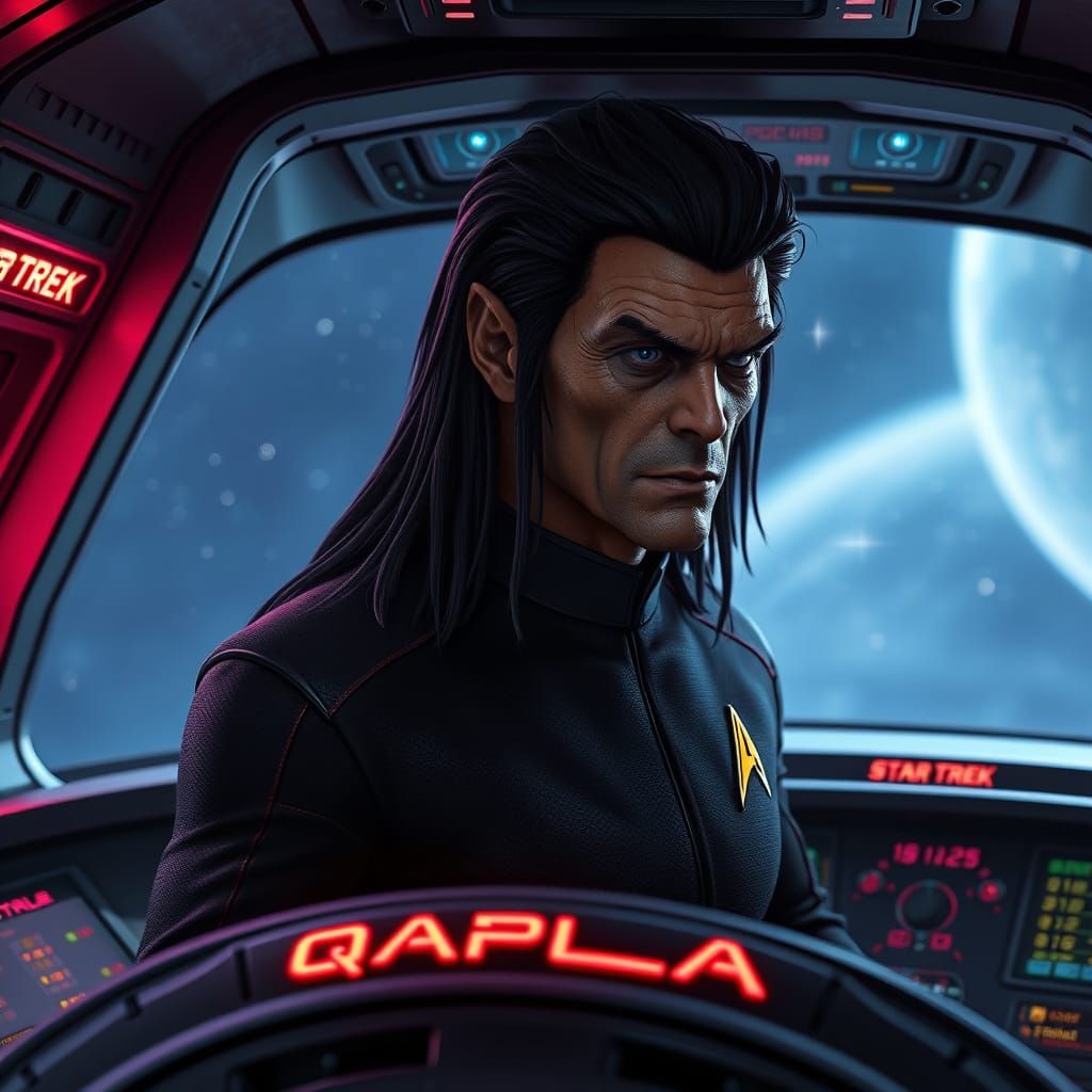 QAPLA Success - Cyberpunk Space Captain Masterpiece