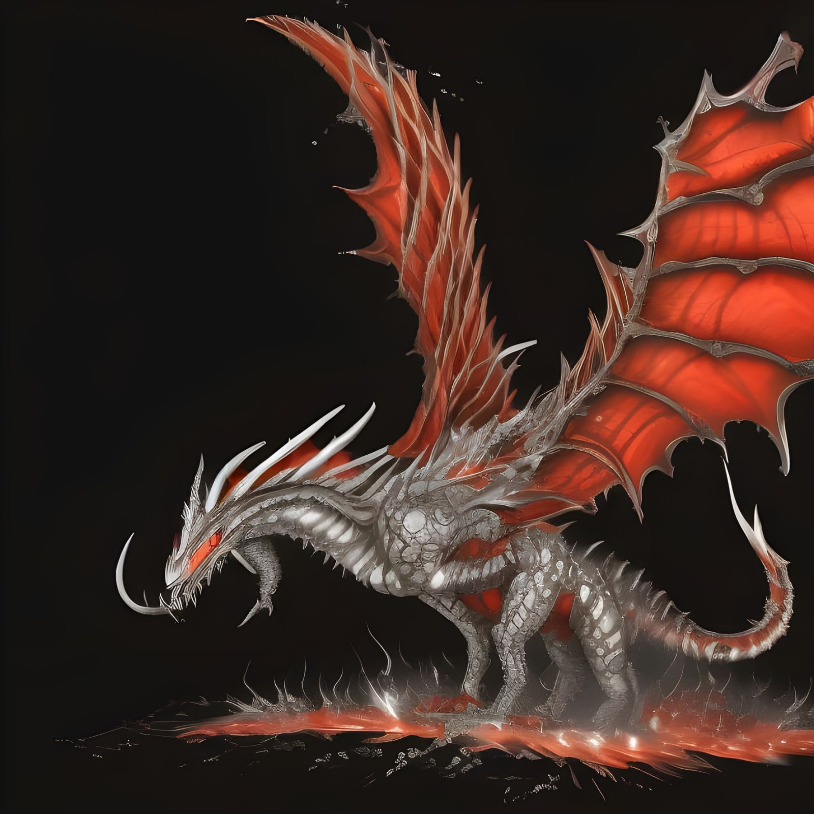 Dragon - AI Generated Artwork - NightCafe Creator