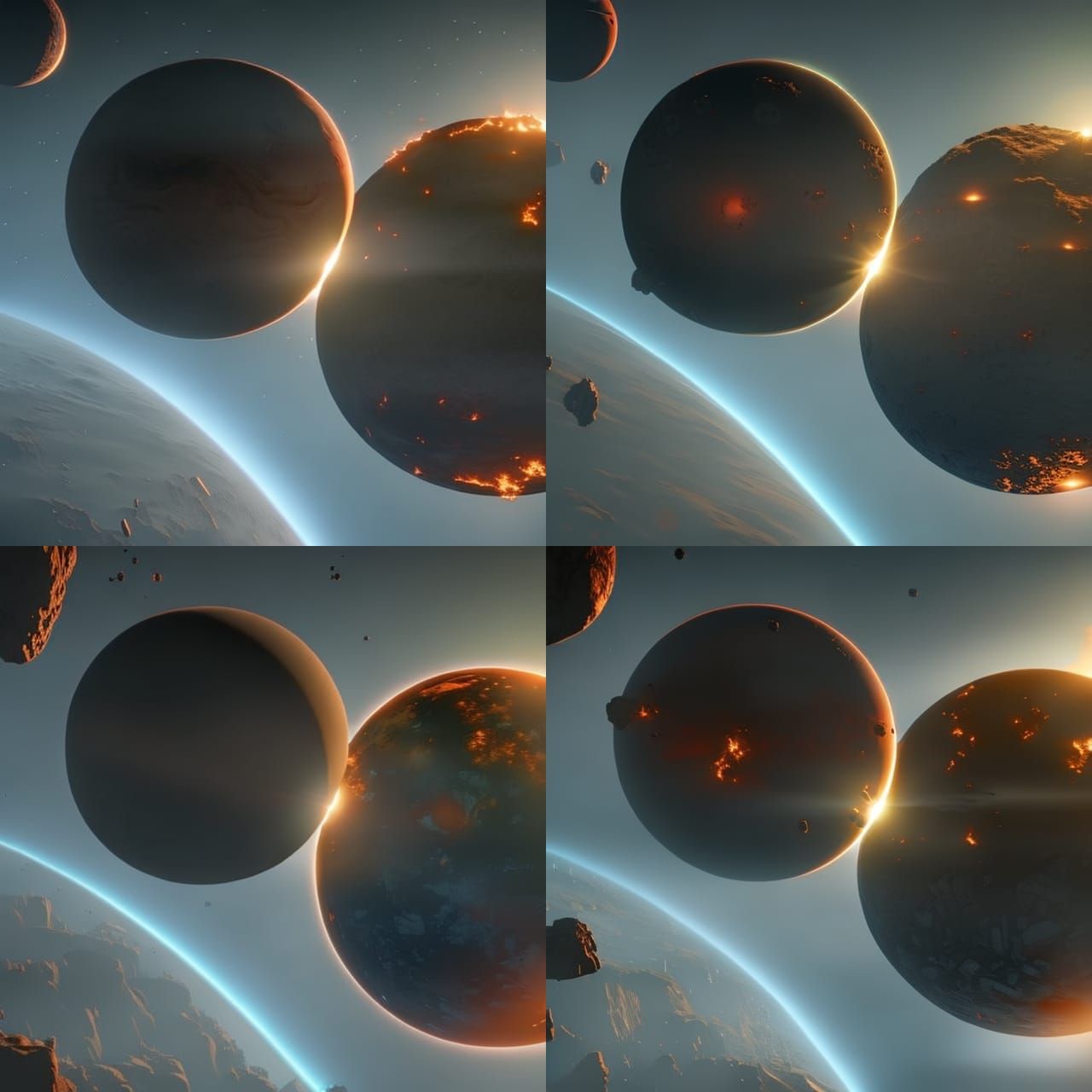 planets - AI Generated Artwork - NightCafe Creator
