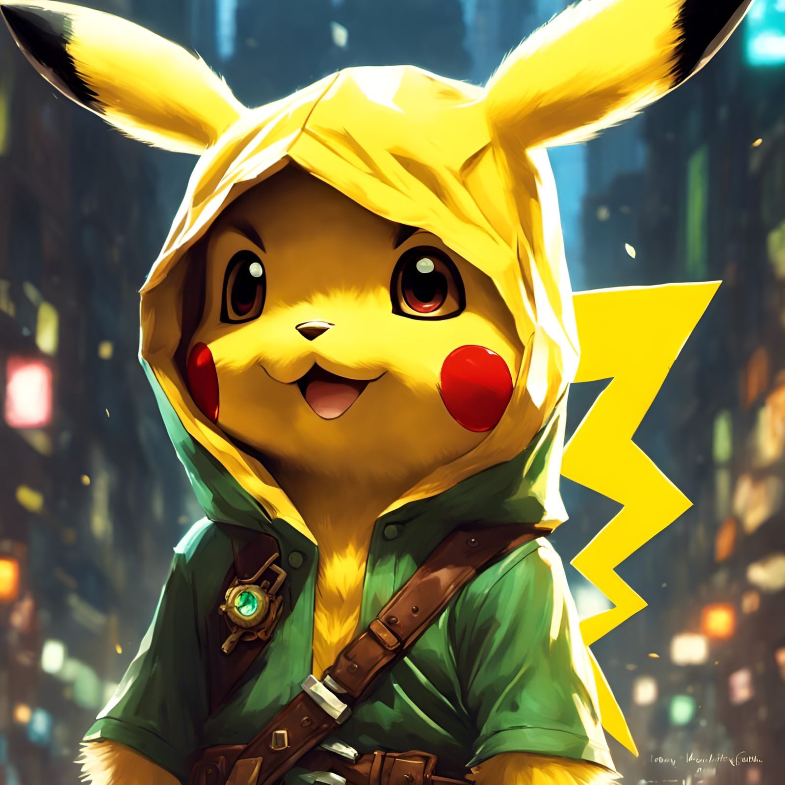 Linkachu - AI Generated Artwork - NightCafe Creator