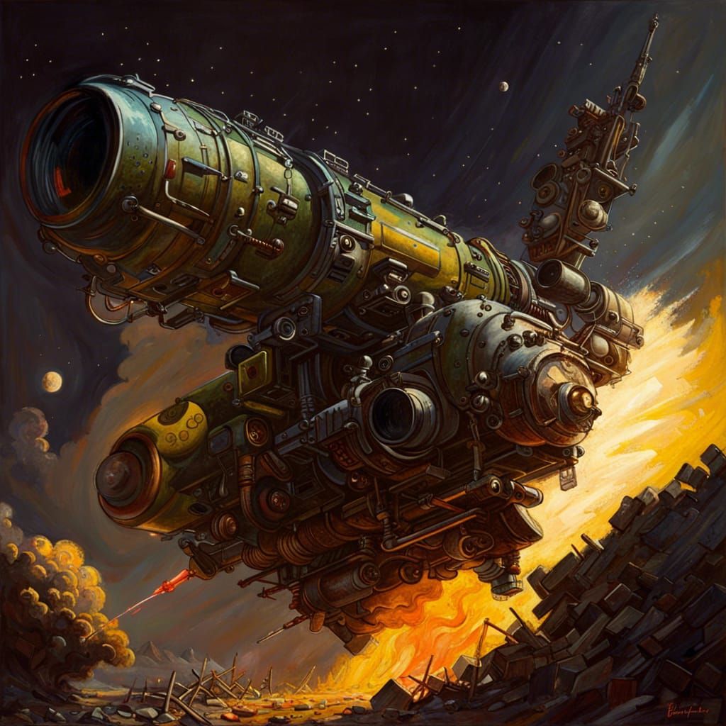 If I had a rocket launcher - AI Generated Artwork - NightCafe Creator