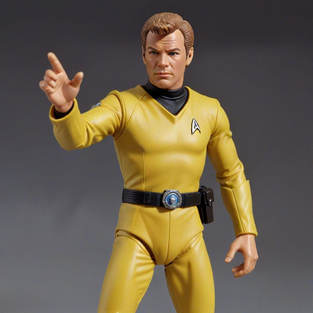 Kenner Toys Captain James T Kirk (Star Trek) action figure