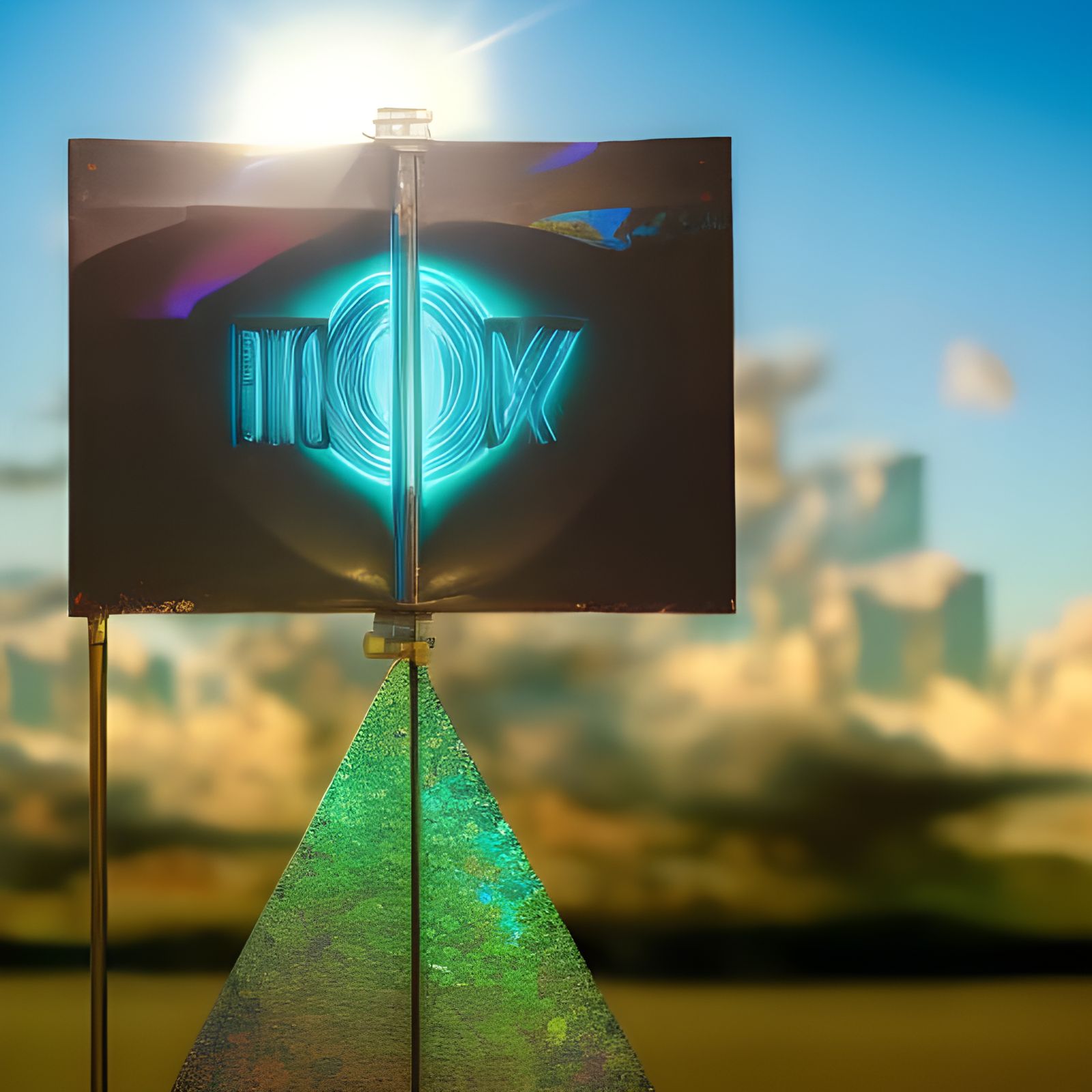 A sign that is not from here - AI Generated Artwork - NightCafe Creator