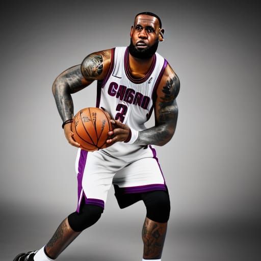 lebron james - AI Generated Artwork - NightCafe Creator