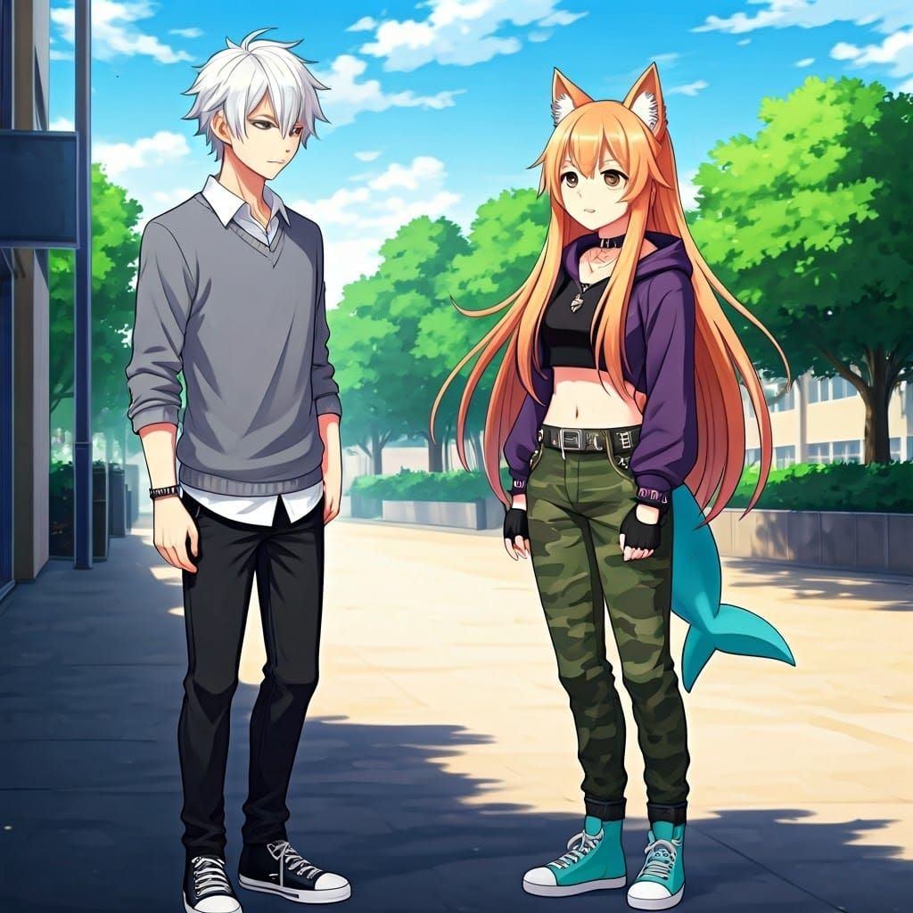 Scoft and Atlas Finally Meet At School