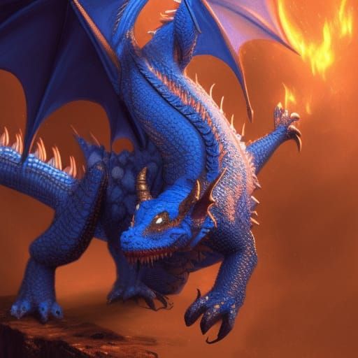 Purple Night Dragon - AI Generated Artwork - NightCafe Creator