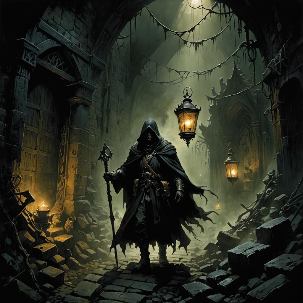 Magic lanterns guide you - AI Generated Artwork - NightCafe Creator