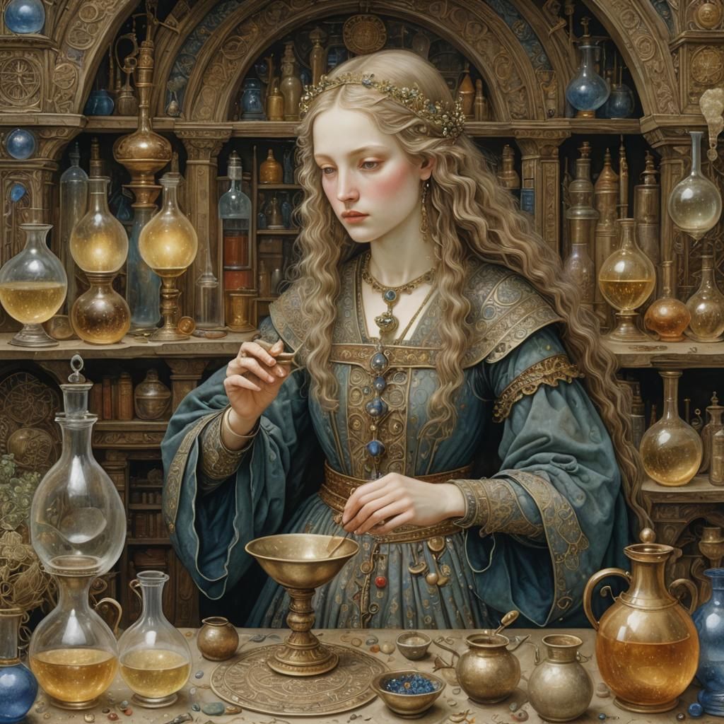 Alchemist - AI Generated Artwork - NightCafe Creator