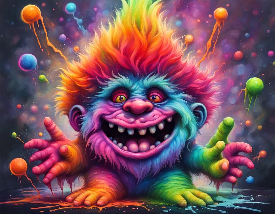 Cosmic Troll - AI Generated Artwork - NightCafe Creator