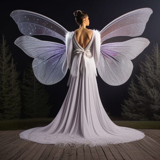 Infrared photography, Jerry Uelsmann, apparition of a winged human ...