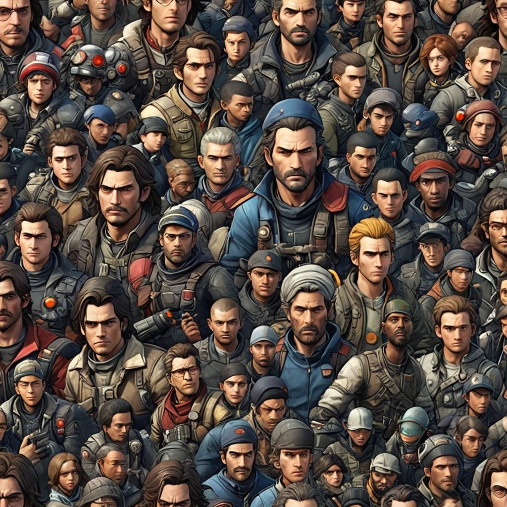 video game character hyperdetailed - AI Generated Artwork - NightCafe ...