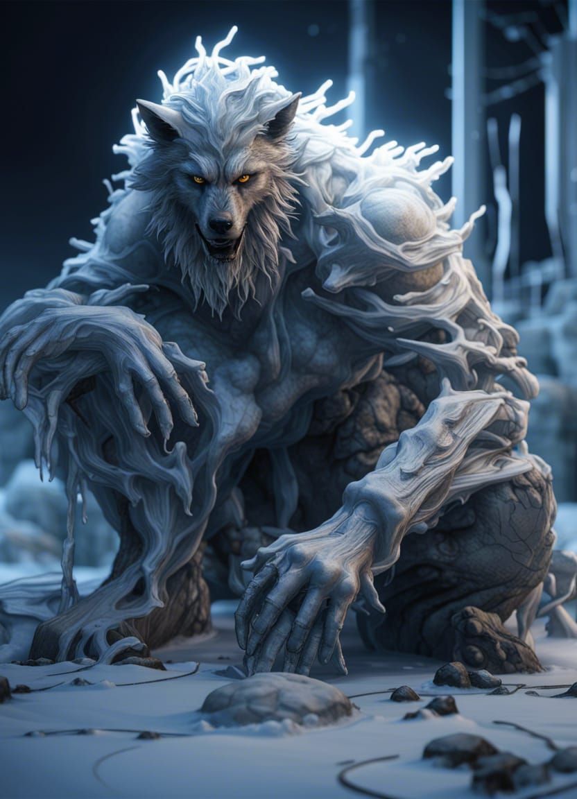 Werewolf - AI Generated Artwork - NightCafe Creator