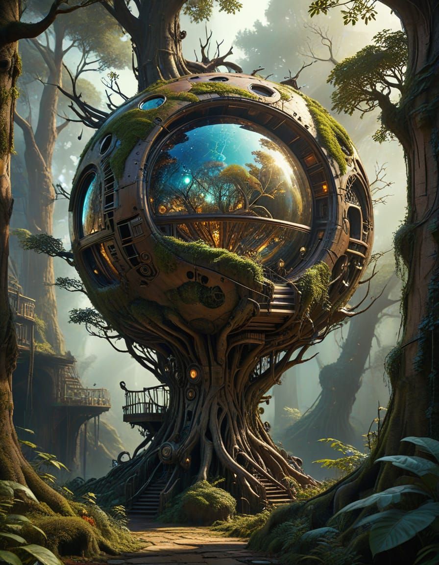 Alien tree house - Alien tree house