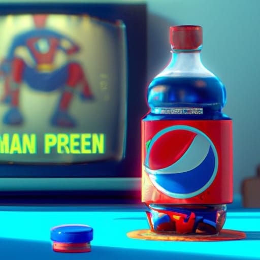 Pepsi man 2 - AI Generated Artwork - NightCafe Creator