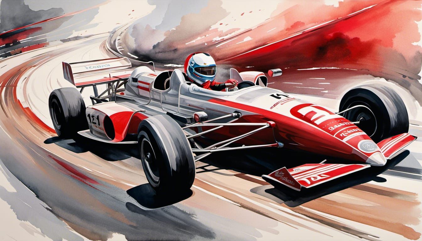 Sports: Auto Racing - AI Generated Artwork - NightCafe Creator