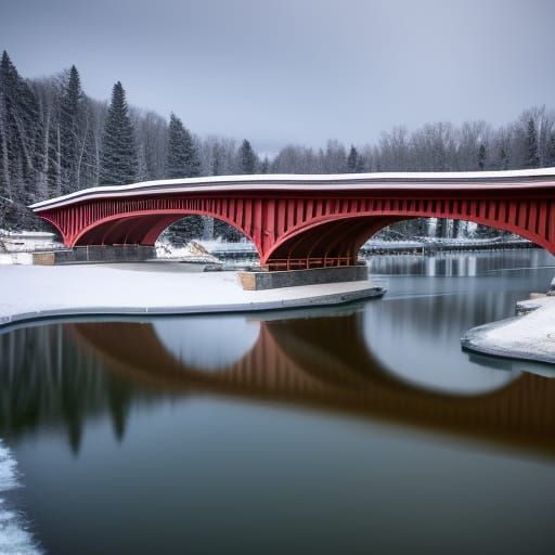 Aesthetically pleasing multiple filters structurally accurate bridge ...