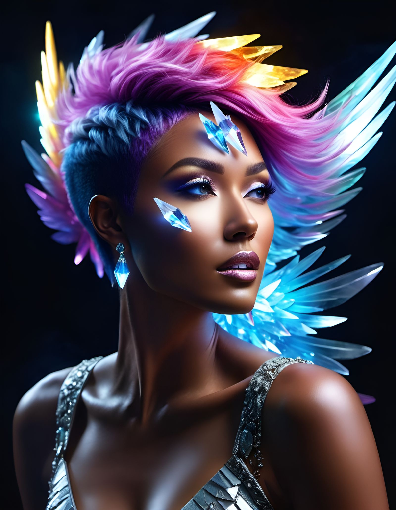 Circe, lady of many colors - AI Generated Artwork - NightCafe Creator