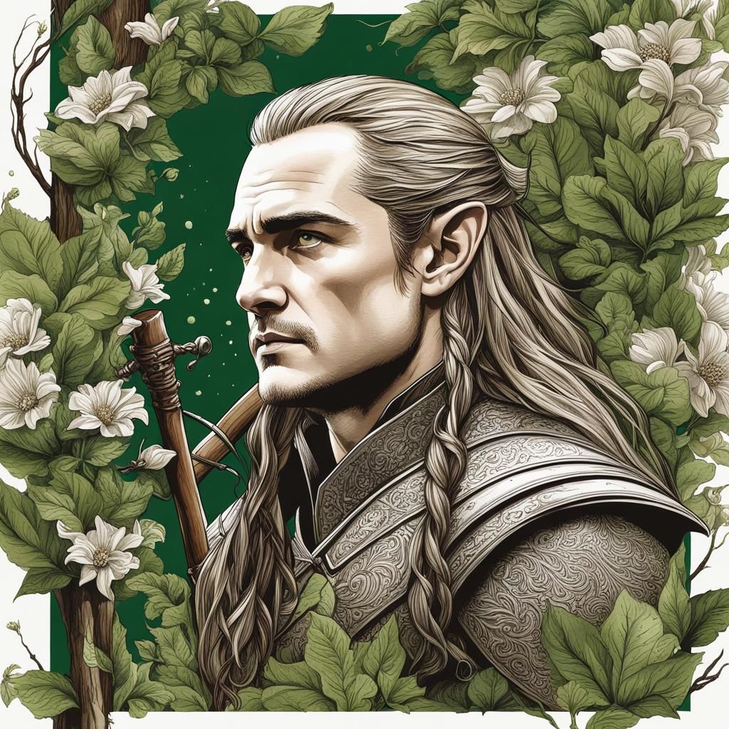 Legolas - AI Generated Artwork - NightCafe Creator
