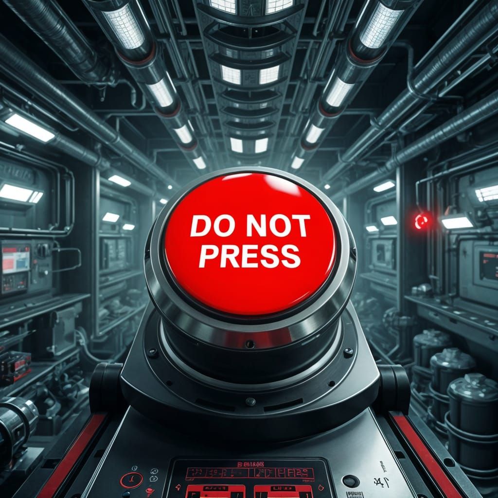 Please "DO NOT PRESS" this DO NOT PRESS button. Pressing this DO NOT ...