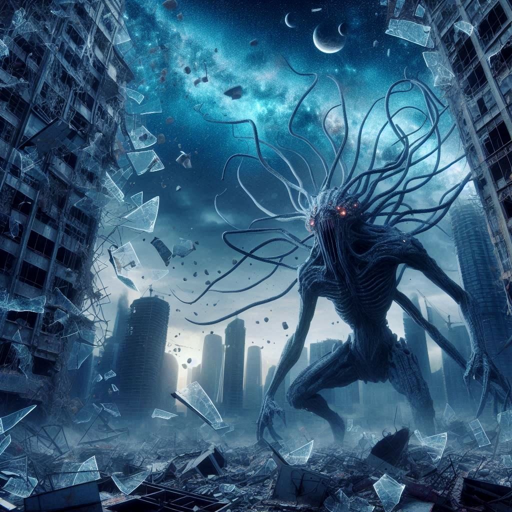 Alien Invasion - AI Generated Artwork - NightCafe Creator