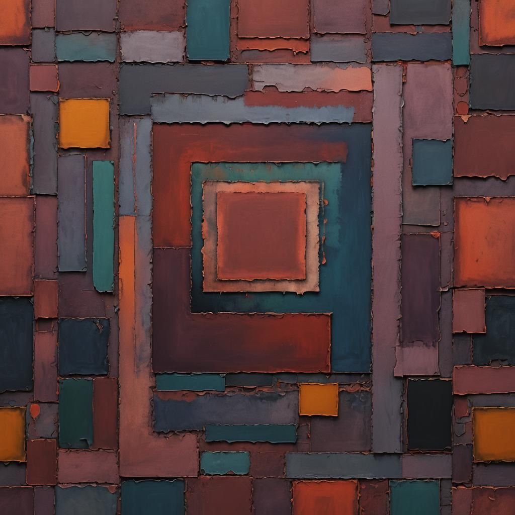 GEOMETRIC ARTWORK - AI Generated Artwork - NightCafe Creator