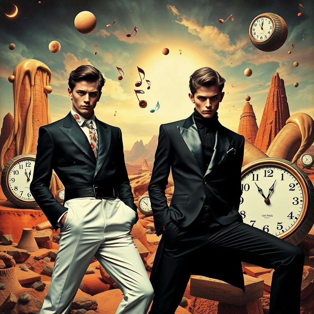 Surreal Magazine Layout - Surreal Fashion Portraits in a Dre...