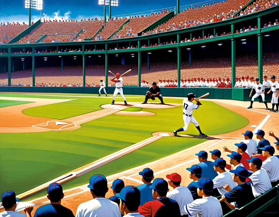 Baseball - AI Generated Artwork - NightCafe Creator