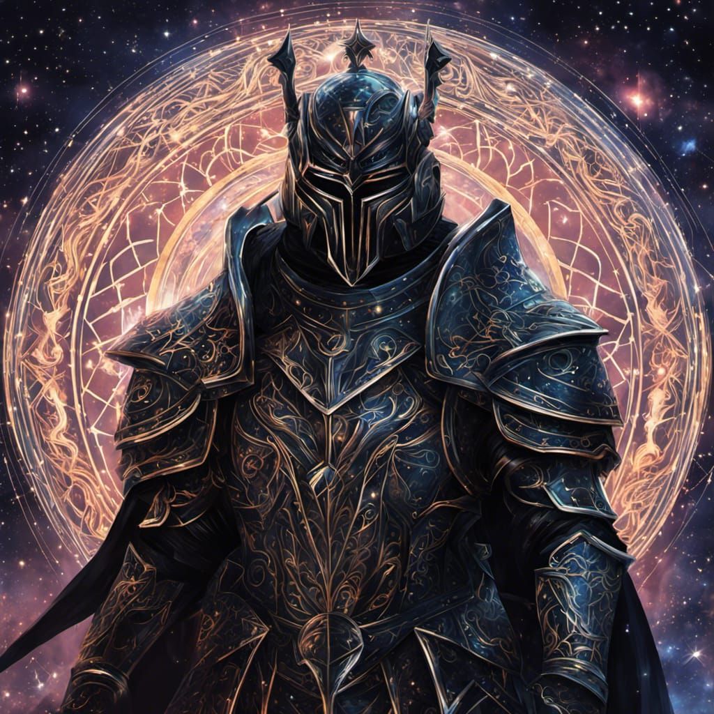 Galactic Knight - AI Generated Artwork - NightCafe Creator