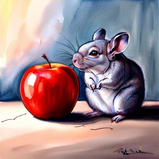 Chinchilla and Apple with different sampling method. - AI Generated ...
