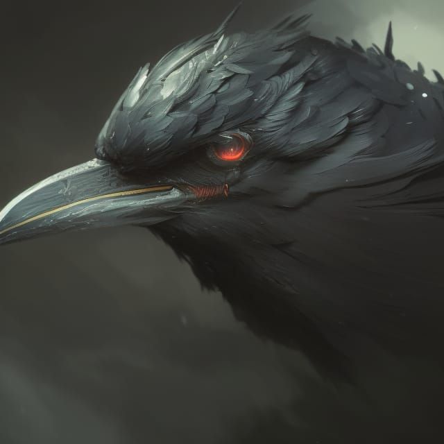Evil bird - AI Generated Artwork - NightCafe Creator