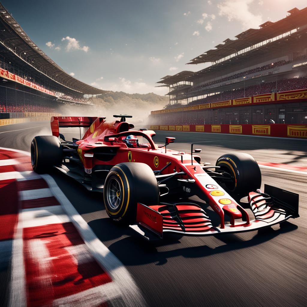 Forza Ferrari - AI Generated Artwork - NightCafe Creator