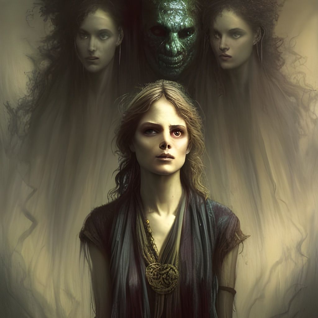 Random evil portrait 5 - AI Generated Artwork - NightCafe Creator