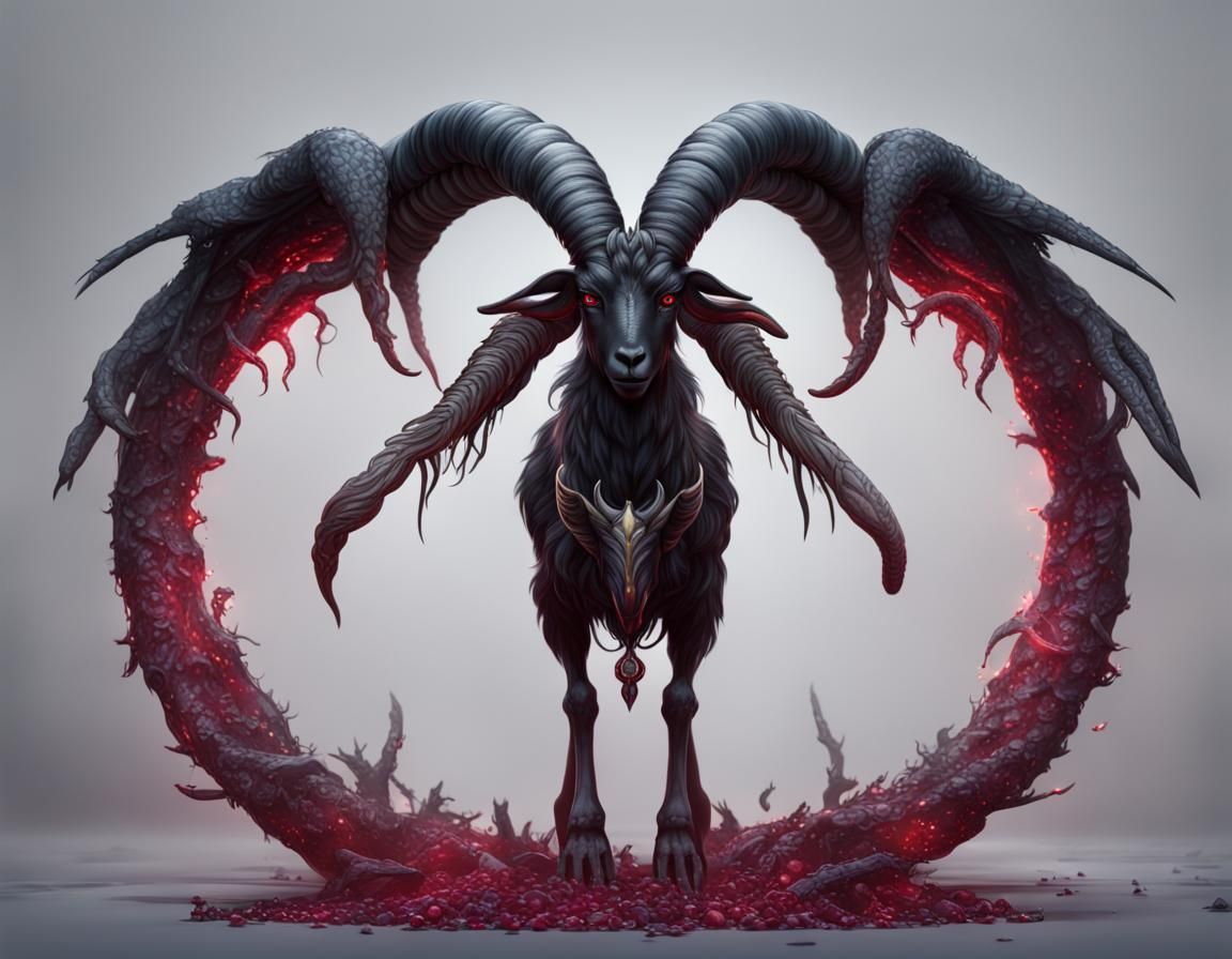 goat demon 2 - AI Generated Artwork - NightCafe Creator