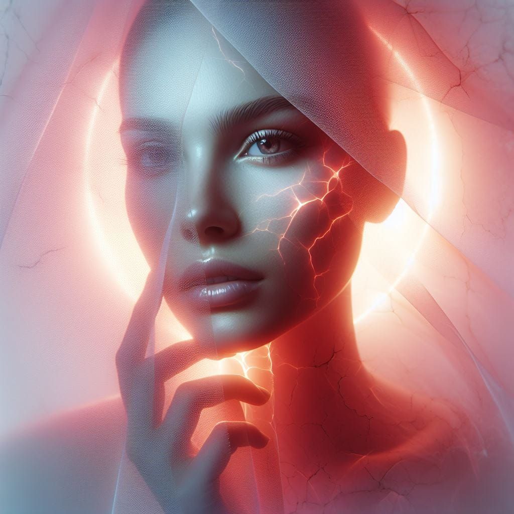 Woman in emotions of rapture. - AI Generated Artwork - NightCafe Creator