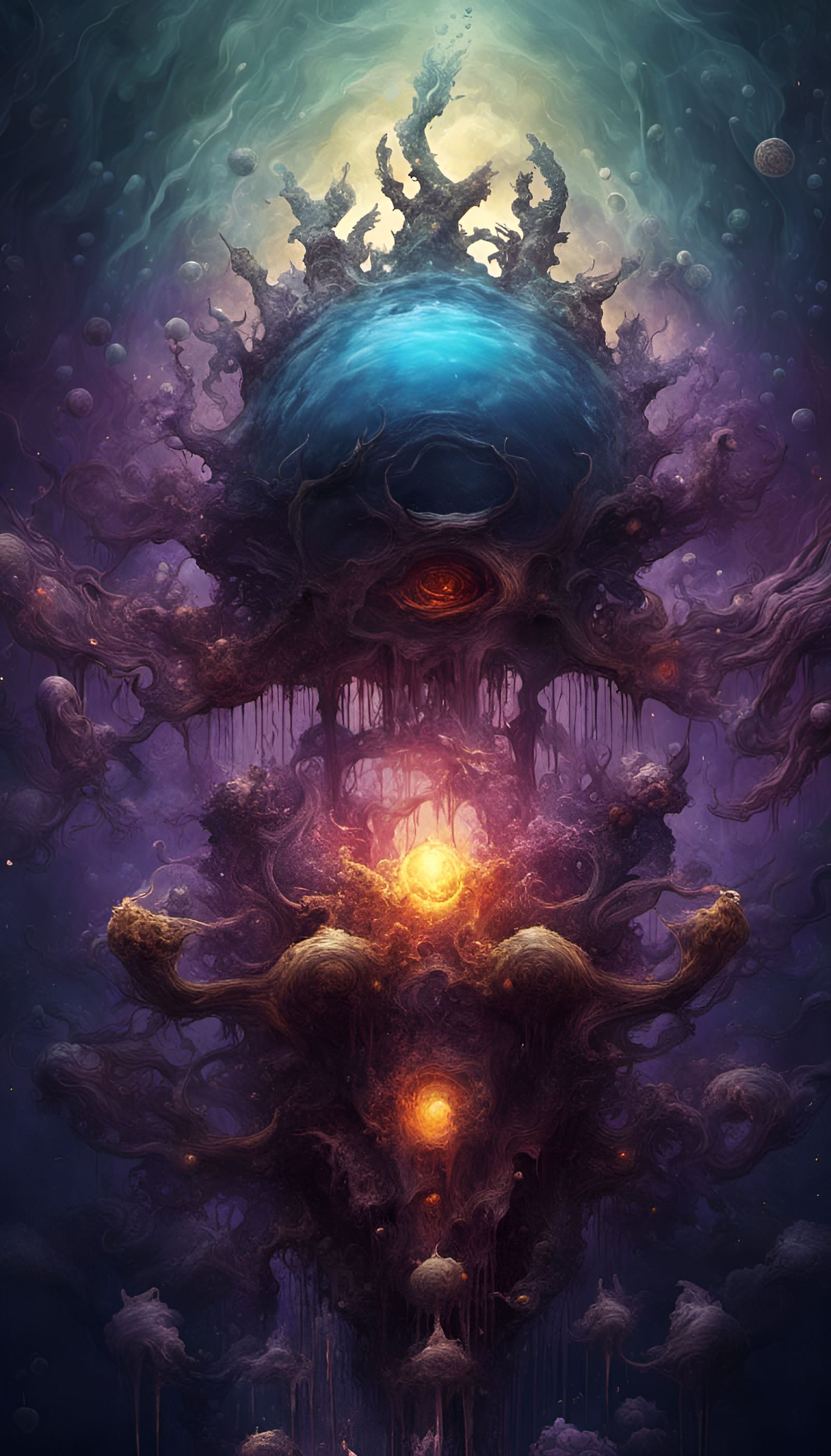 Abyss Mal - AI Generated Artwork - NightCafe Creator