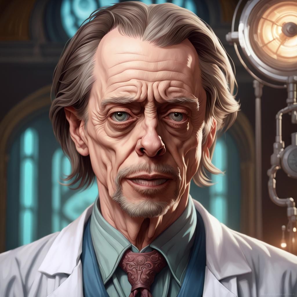 Steve Buscemi as a doctor. - Steve Buscemi as a Doctor in Tr...