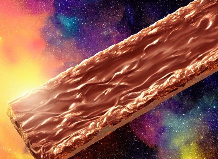milky way galaxy but an actual candy bar - AI Generated Artwork ...