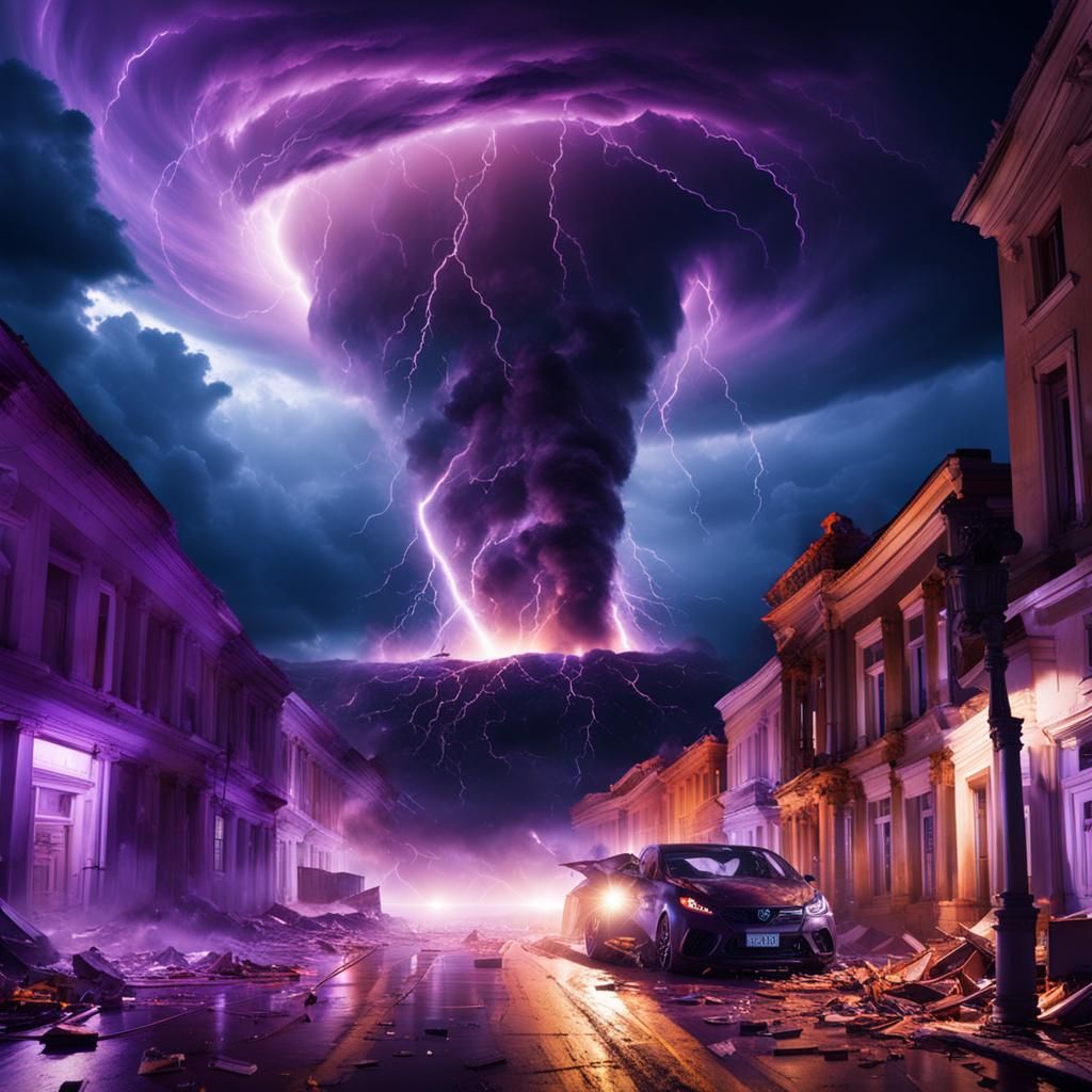 Tornado - AI Generated Artwork - NightCafe Creator