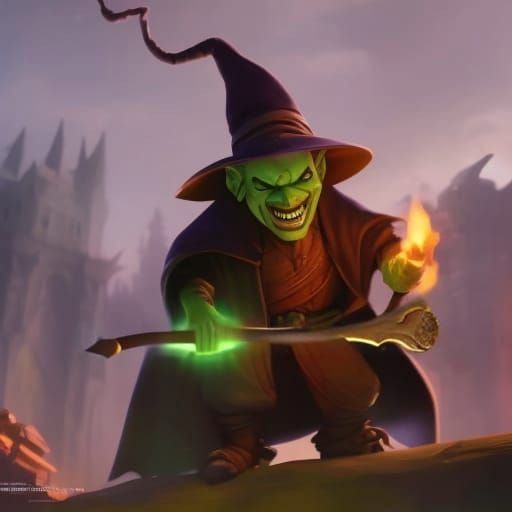 Friendly Wizard - AI Generated Artwork - NightCafe Creator