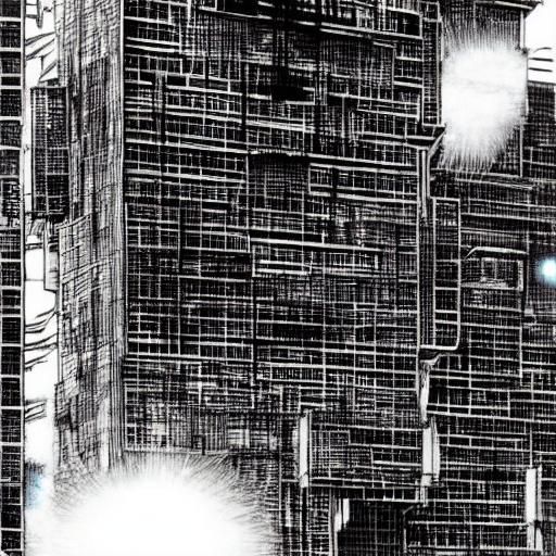 Gigantic City Megastructure - AI Generated Artwork - NightCafe Creator