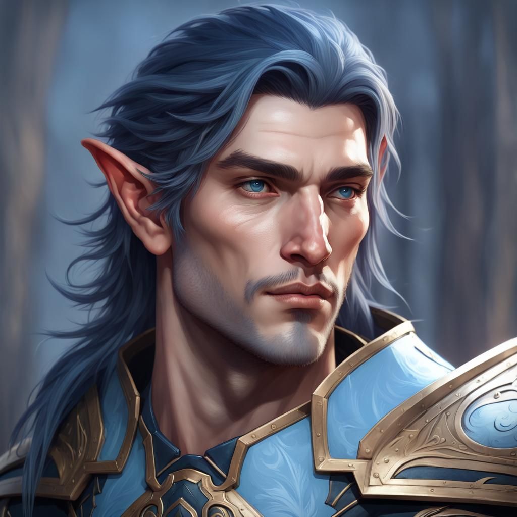 Male Eladrin Elf - AI Generated Artwork - NightCafe Creator