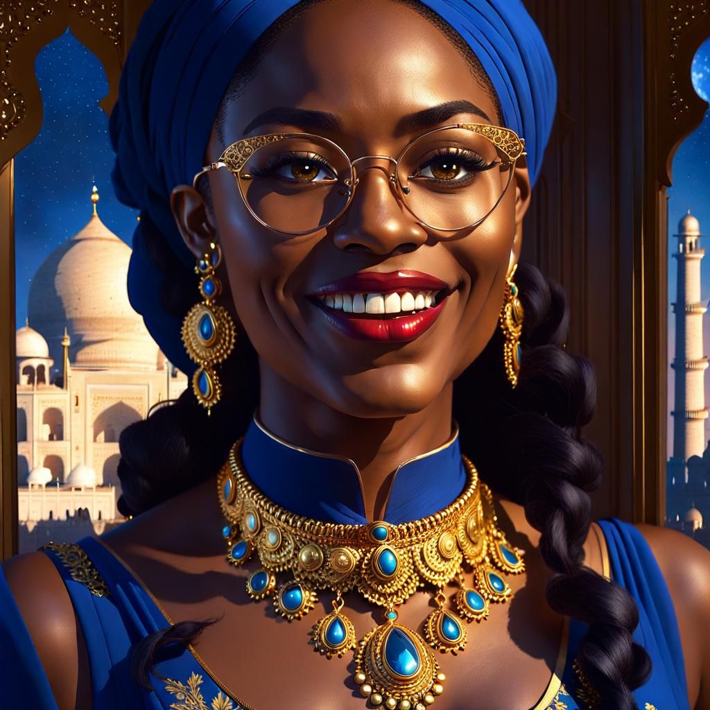 Beauty by the Taj Mahal: The Captivating Charm of Amaretta