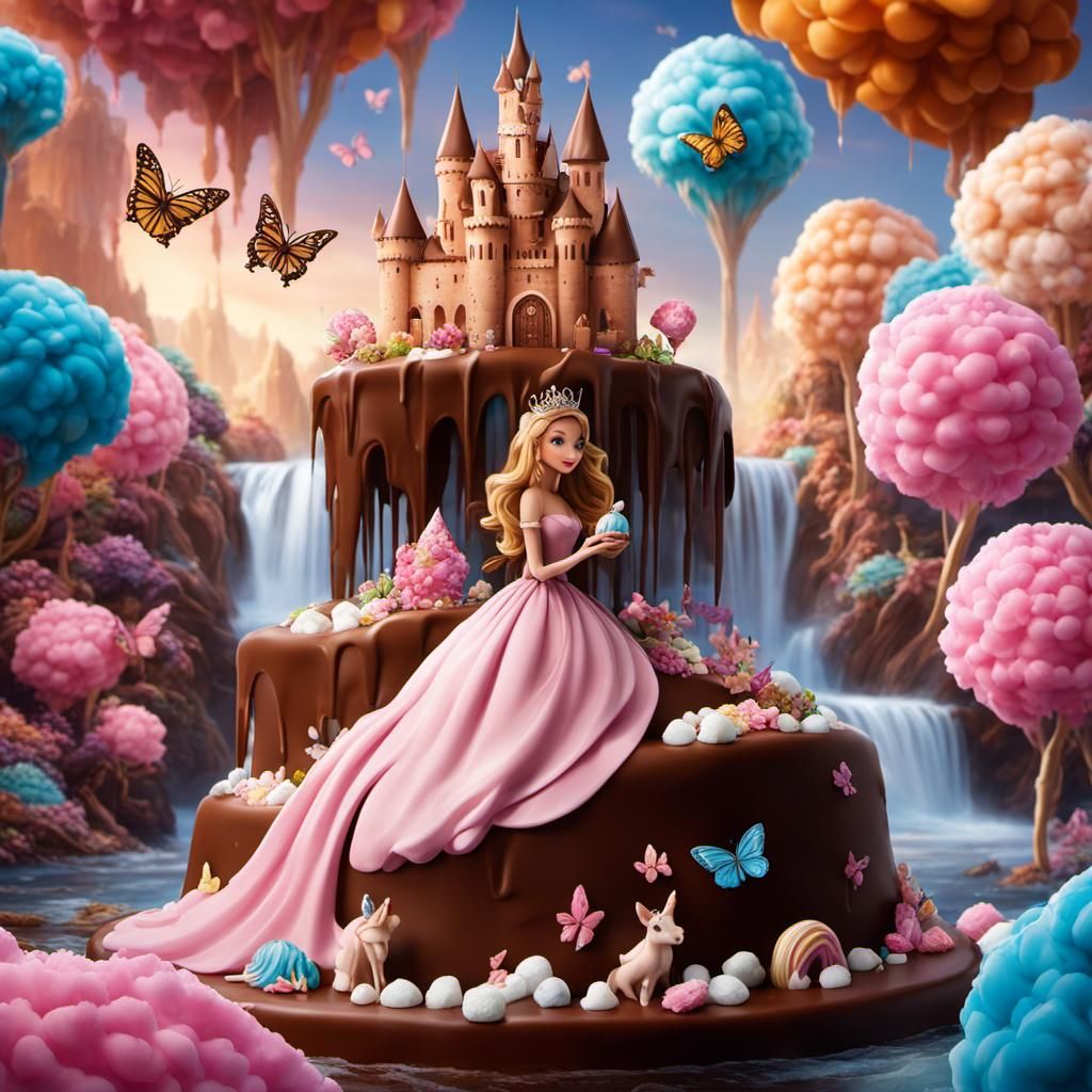A whimsical chocolate wonderland - AI Generated Artwork - NightCafe Creator