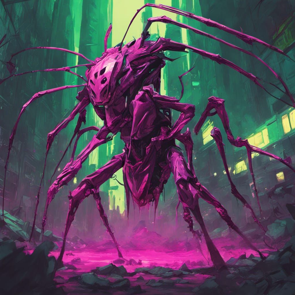 The Phantom Mantis - AI Generated Artwork - NightCafe Creator